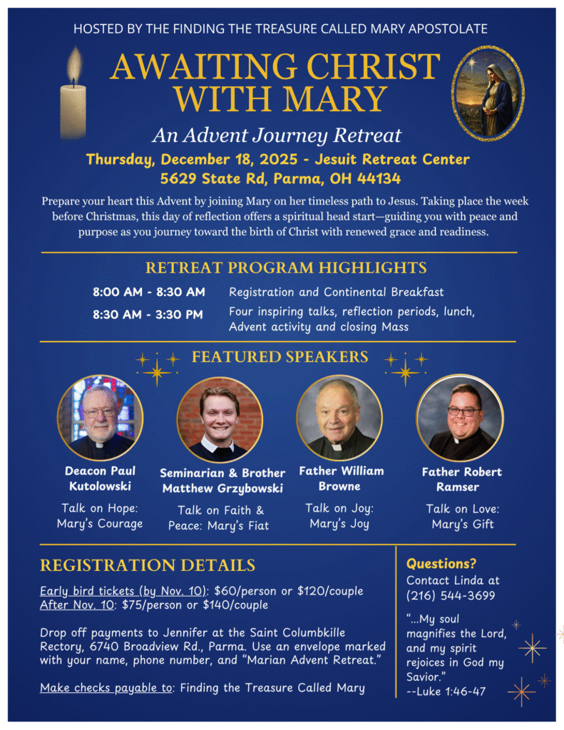 Awaiting Christ with Mary: An Advent Journey Retreat – The Rock ...